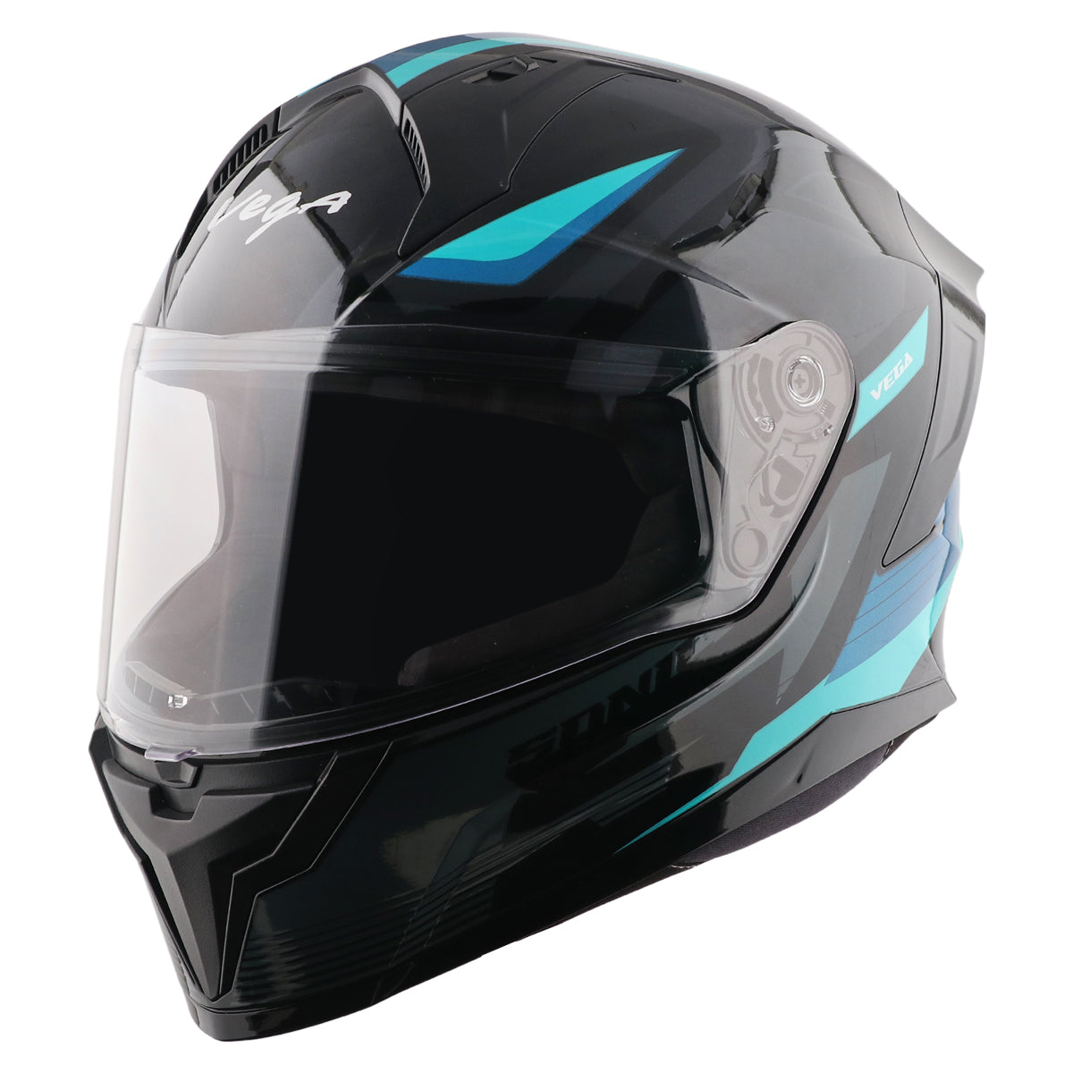 Vega Sonic Trigger Helmet – Graphic Full-Face Bike Helmet – Vega Helmets